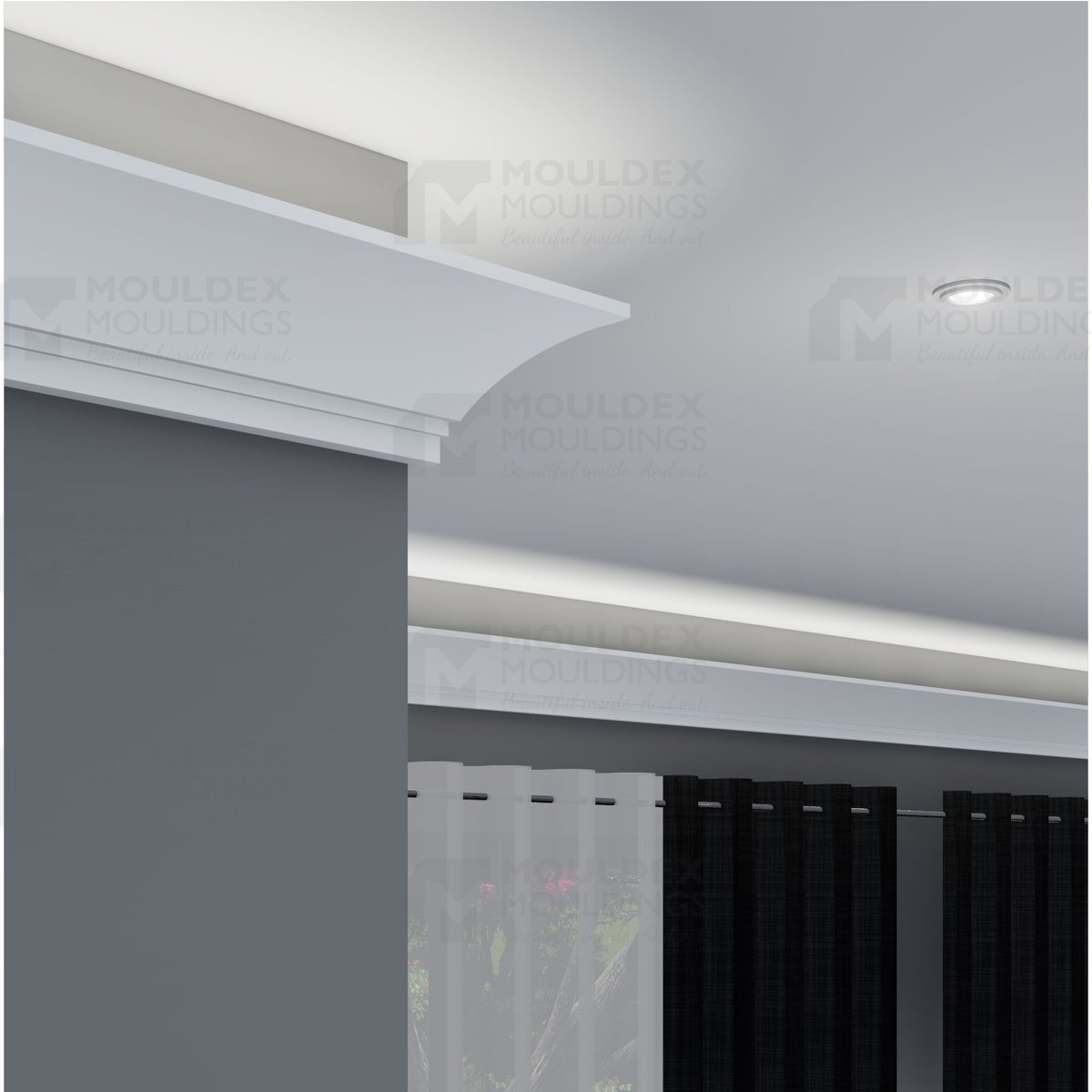 Crown Molding Light Box Amazon.com: LED Indirect Lighting Crown
